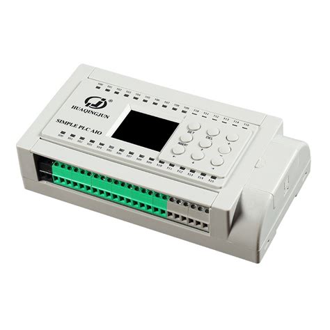 Huaqingjun 16di 16do Relay Output Programmable Controller 2ai 2ao 0 10v Plc For Inverter China