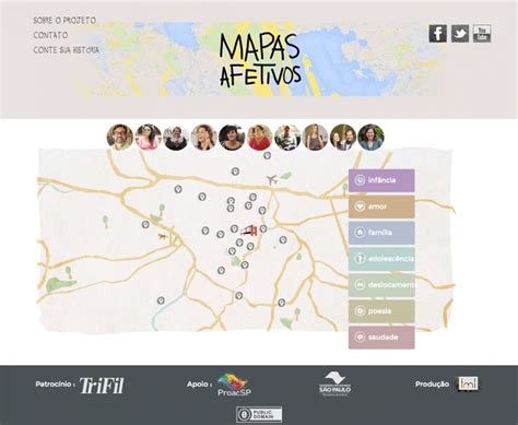 Como O Mapas Afetivos Que Conta A História Da Cidade Pelos Seus