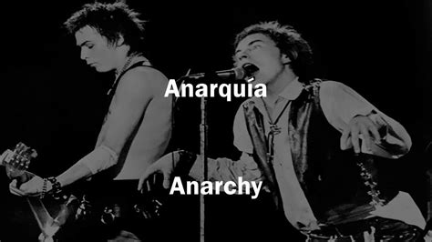 Anarchy In The Uk Sex Pistols Sub Españolinglés Youtube