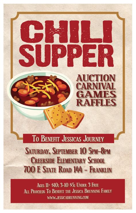 Chili Supper Jessicas Journey