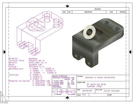 Cad Portfolio Autocad Solidworks Inventor Revit 9 Images Behance