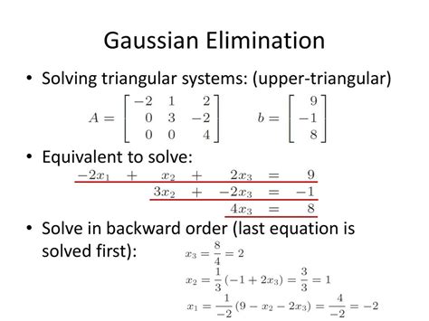 Chapter 10: Solving Linear Systems of Equations - ppt download
