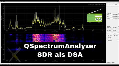 Bitbastelei 480 Qspectrumanalyzer Sdr Als Sprektrum Analysator Youtube