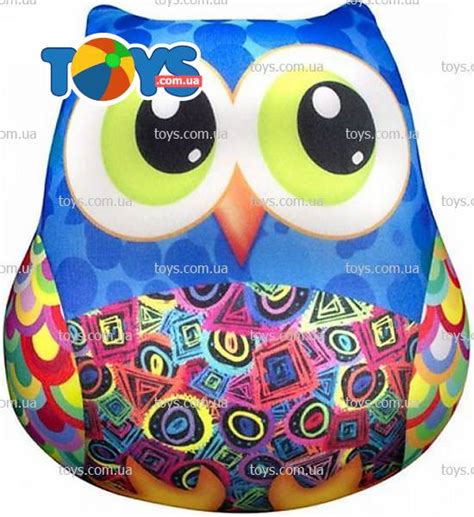 Мягкая игрушка антистресс SOFT TOYS «Сова синяя» - Игрушки антистрессы ...