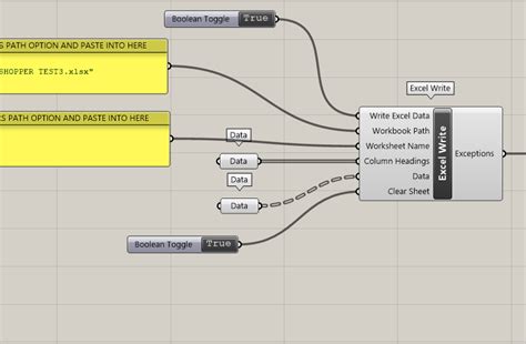 lunchbox excel write data access exception grasshopper mcneel forum
