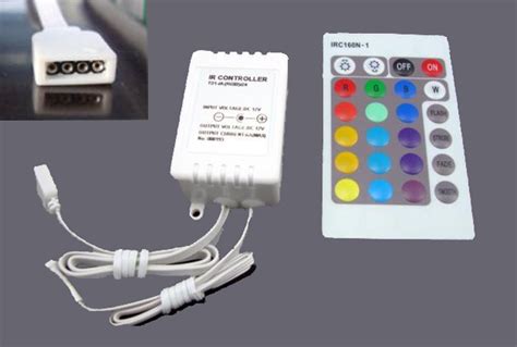 Mini RGB Infrared Controller With Fixed Colors Radlites