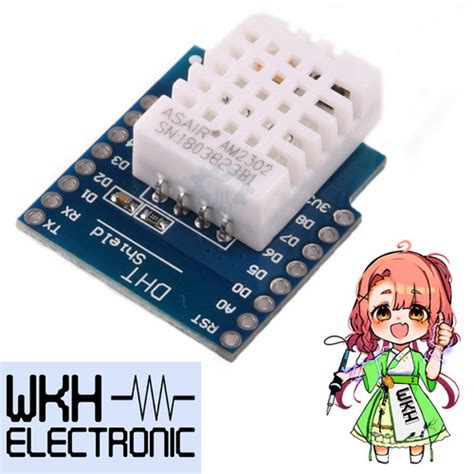 Jual Wemos D Mini Dht Dht Sensor Shield Suhu Kelembapan Humidity Kota Surabaya Wkh