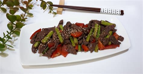 아스파라거스 소고기볶음~