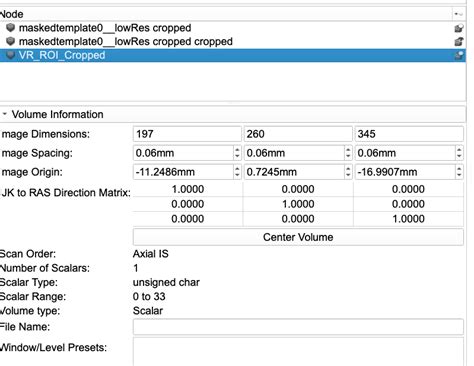 Resampling A Linear Transformation Support 3d Slicer Community