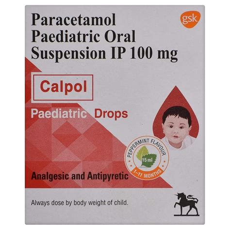 Syrup Paracetamol Paediatric Oral Suspension For Clinical 100 Mg At ₹ 28 60 Box In Mumbai