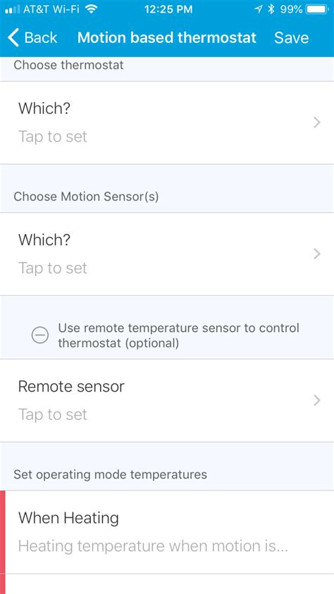 Release Motion Sensor Thermostat With Remote Temperature Sensors