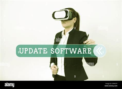 Text Showing Inspiration Update Software Business Approach An