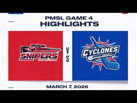 Pmsl Snipers Vs Cyclones Game 4 Youtube