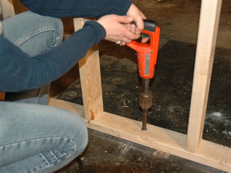 Floating Basement Wall Framing Openbasement