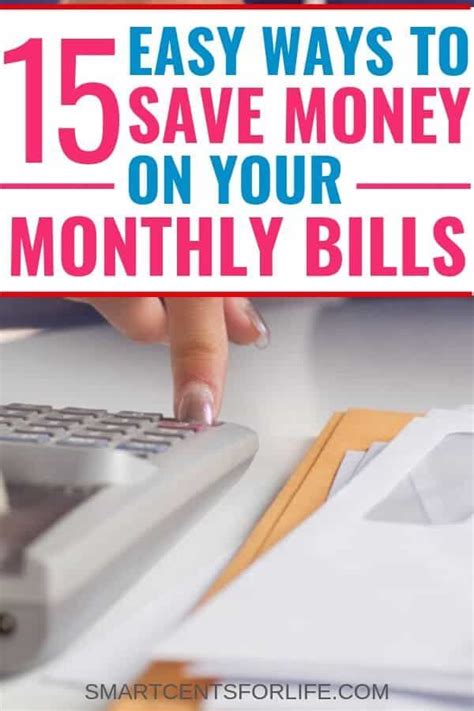 15 Ideas To Save Money on Your Monthly Bills | Budgeting money, Saving tips, Money saving plan