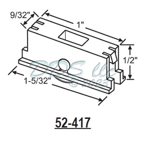 Sliding Window Roller 52 417 Window And Door Parts