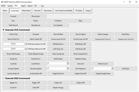 How To Control A Vibration Test In Edm Using A C Mqtt Client