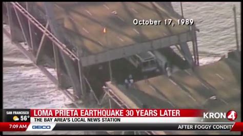 Bay Bridge San Francisco Earthquake 1989