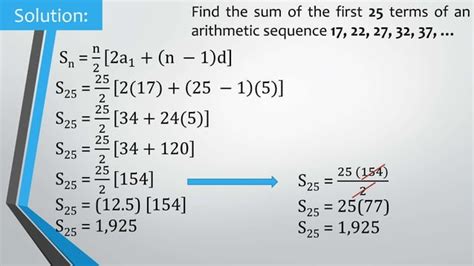 Arithmetic Means And Series Pptx
