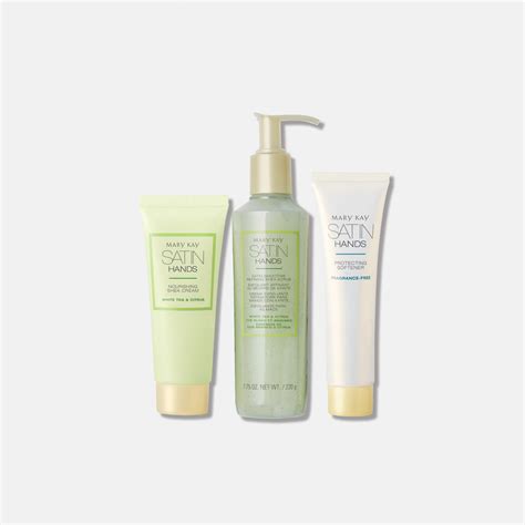 Satin Hands® Kit Mãos De Seda Chá Branco And Citrus Mary Kay