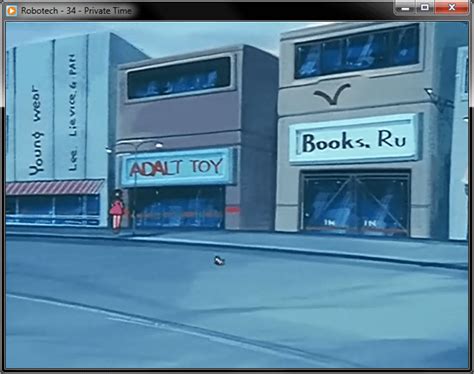 Is That A Sex Toy Shop I See In Robotech R Anime