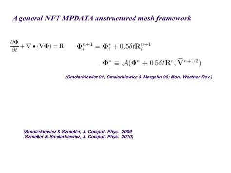 Ppt Unstructuredadaptive Mesh Model For Stratifird Turbulence In Atmospheric Flows Powerpoint