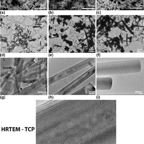 Sem Micrographs And Xrd Patterns For Tcp Sc Nanowhiskers A Low And