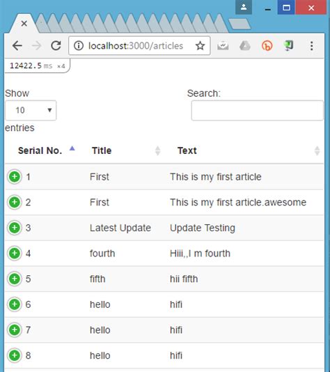 Jquery Issue Regarding Responsive Datatable On Heroku Stack Overflow