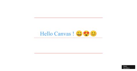 Canvas Test 01 Codesandbox