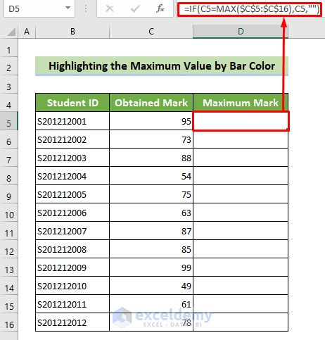 Excel Bar Graph Color With Conditional Formatting Examples