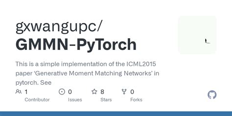 Github Gxwangupcgmmn Pytorch This Is A Simple Implementation Of The