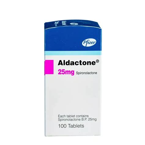 Aldactone® 25mg Tablets Rare Plus Pharmaceuticals