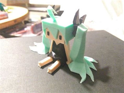 初音未来 幽灵3d打印模型 初音未来 幽灵3d打印模型stl下载 人物3d打印模型 Enjoying3d打印模型网