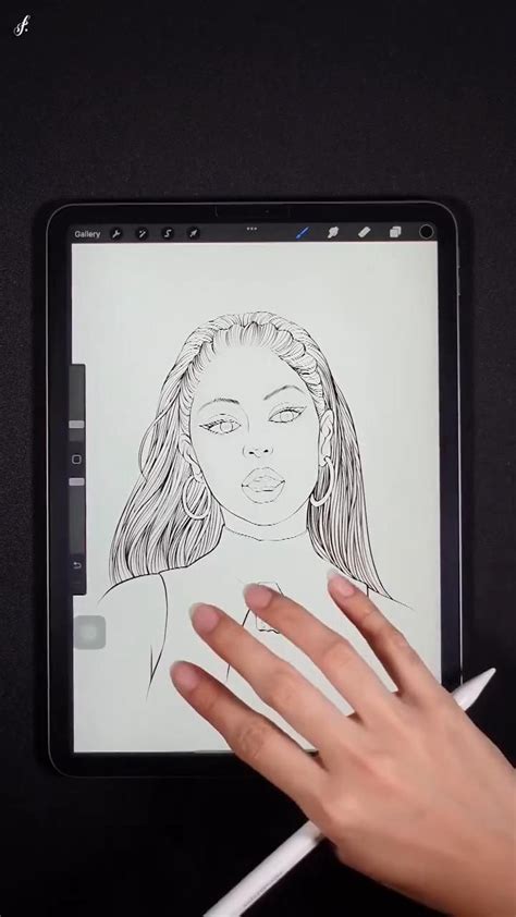 Draw Portraits On Procreate Procreate Portrait Academy Character