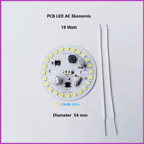 Jual PCB Lampu LED AC Ekonomis Watt Lengkap 5W 7W 9W 12W 15W 18W 25W 30W 35W 45W Modul Mesin