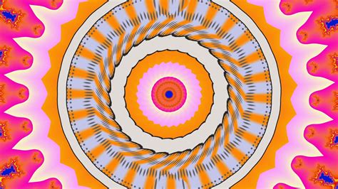 Fractal Circles Rings Free Stock Video Pixabay