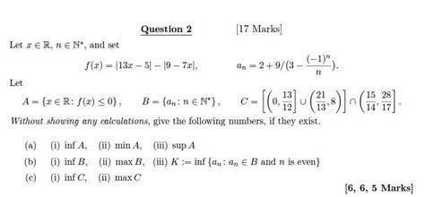 Solved Let XR NN And Set Chegg Com