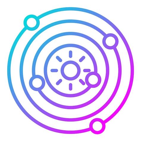 Premium Vector Orbit Vector Illustration Style