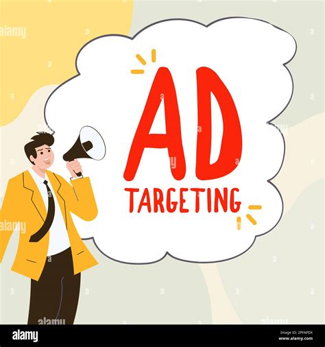 Sign Displaying Ad Targeting Business Showcase Target The Most