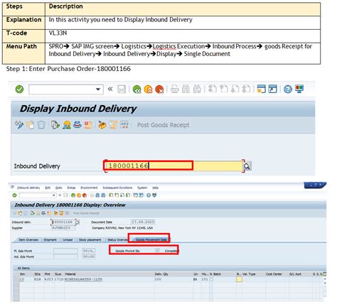 Inbound Delivery Cancelation Process In Sap S4hanaewm