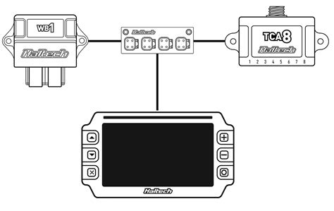 Stand Alone IC 7 Display Dash Haltech