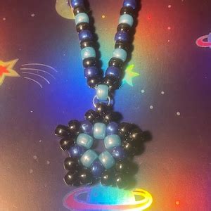 Kandi Star Necklace Etsy