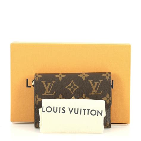 Louis Vuitton Flower Compact Wallet Monogram Canvas At 1stdibs