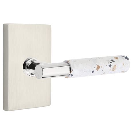 Select Levers Collection Single Dummy Modern Rectangular Rosette In