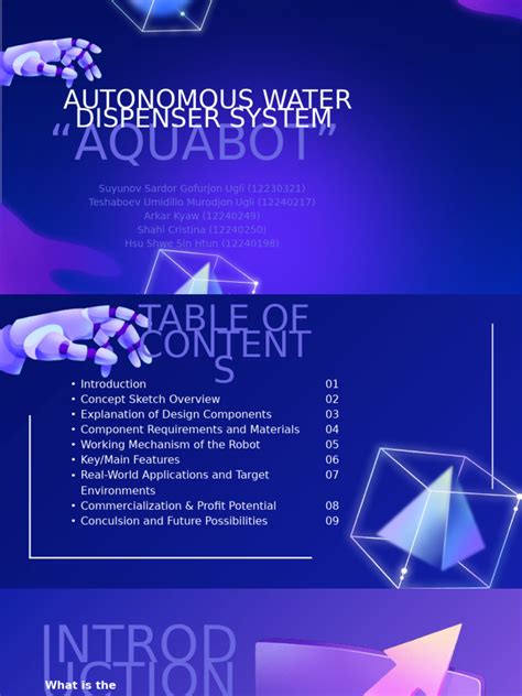 Engeineering Concept Drawing Pdf Touchscreen Robot