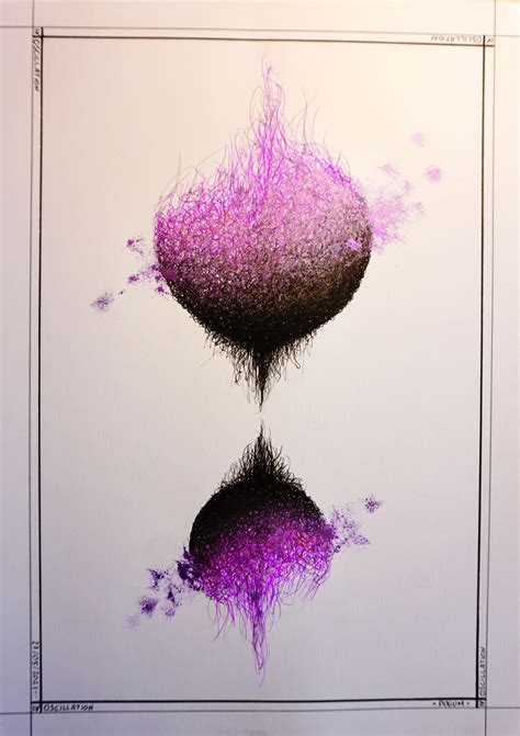 Oscillation Iv Drawing By Pogum Artmajeur