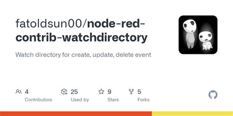 GitHub Fatoldsun Node Red Contrib Watchdirectory Watch Directory For Create Update Delete