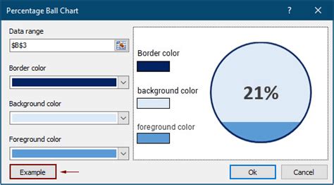 Quickly Create A Percentage Ball Chart In Excel