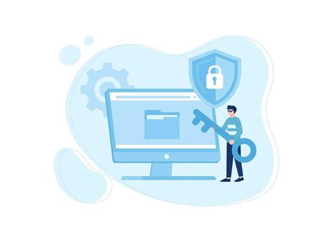 Steal Data Concept Flat Illustration 30989785 Vector Art At Vecteezy