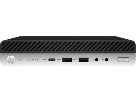 HP EliteDesk 800 65W G3 Desktop Mini PC HP Support